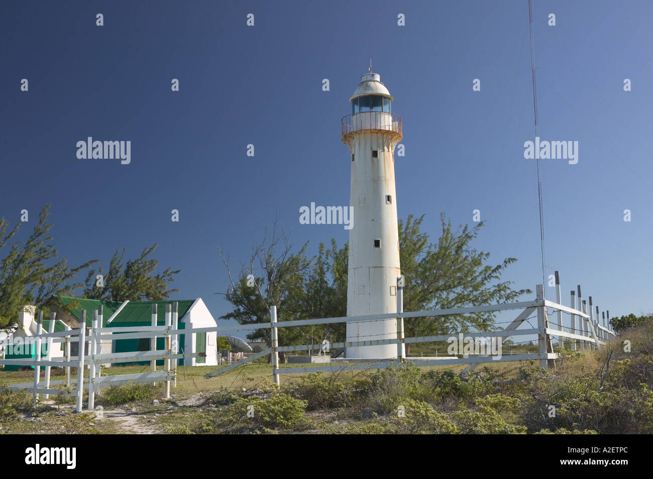 Grand turk historic lighthouse hi-res stock photography and images - Alamy