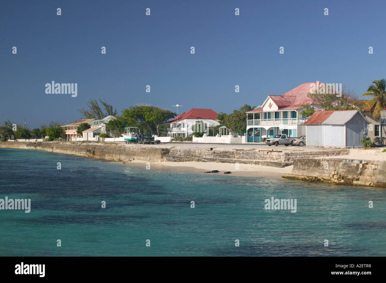 Caribbean, TURKS & CAICOS, Grand Turk Island, Cockburn Town: Town ...