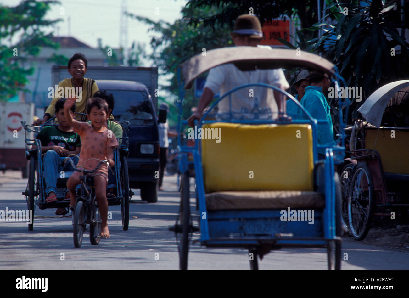 Street Surabaya Indonesia Stock Photo - Alamy
