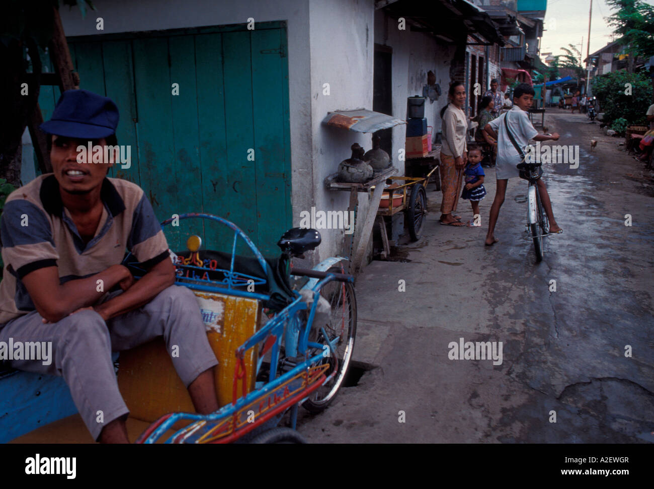 Street Surabaya Indonesia Stock Photo - Alamy
