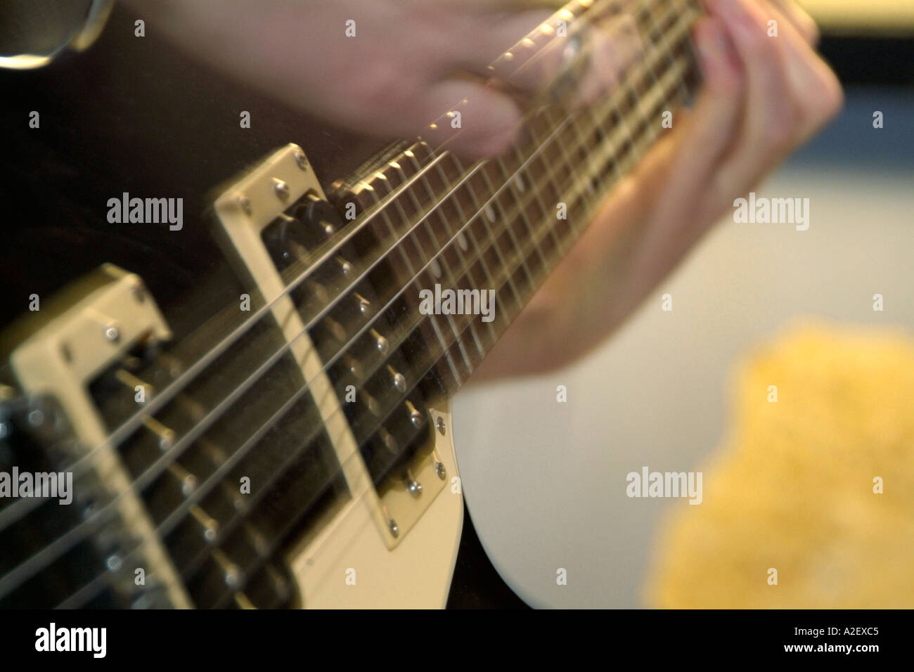 guitar string twang play playing rock and roll rock n roll music ...