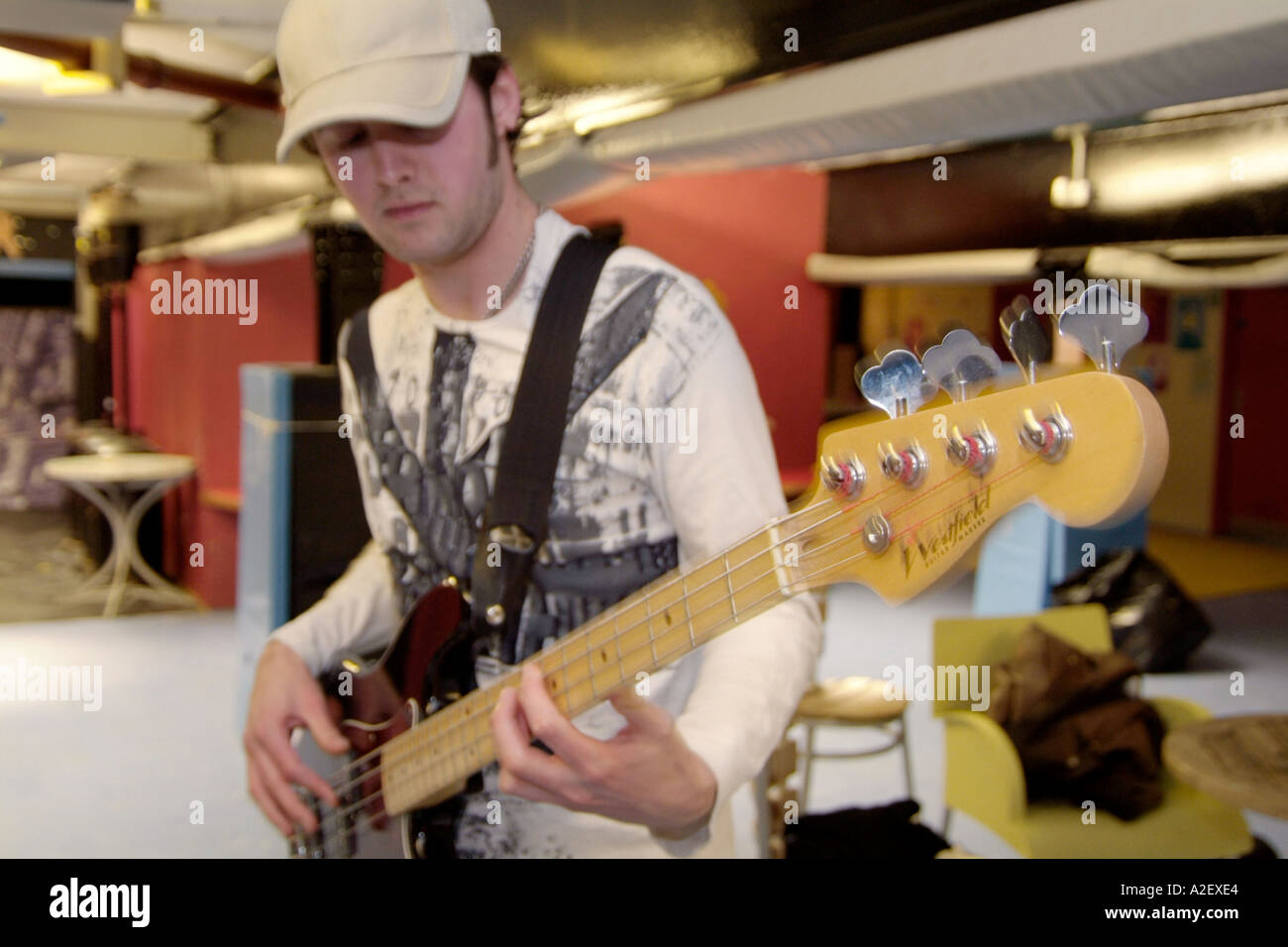 guitar string twang play playing rock and roll rock n roll music ...