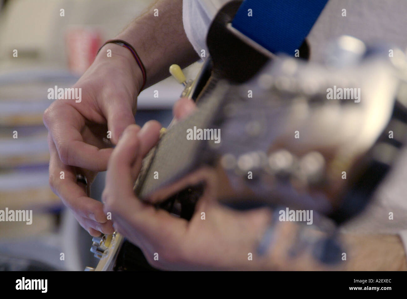 guitar string twang play playing rock and roll rock n roll music ...