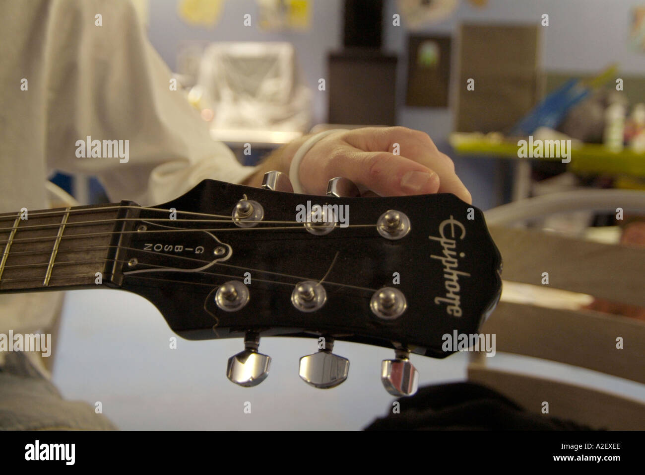 guitar string twang play playing rock and roll rock n roll music ...