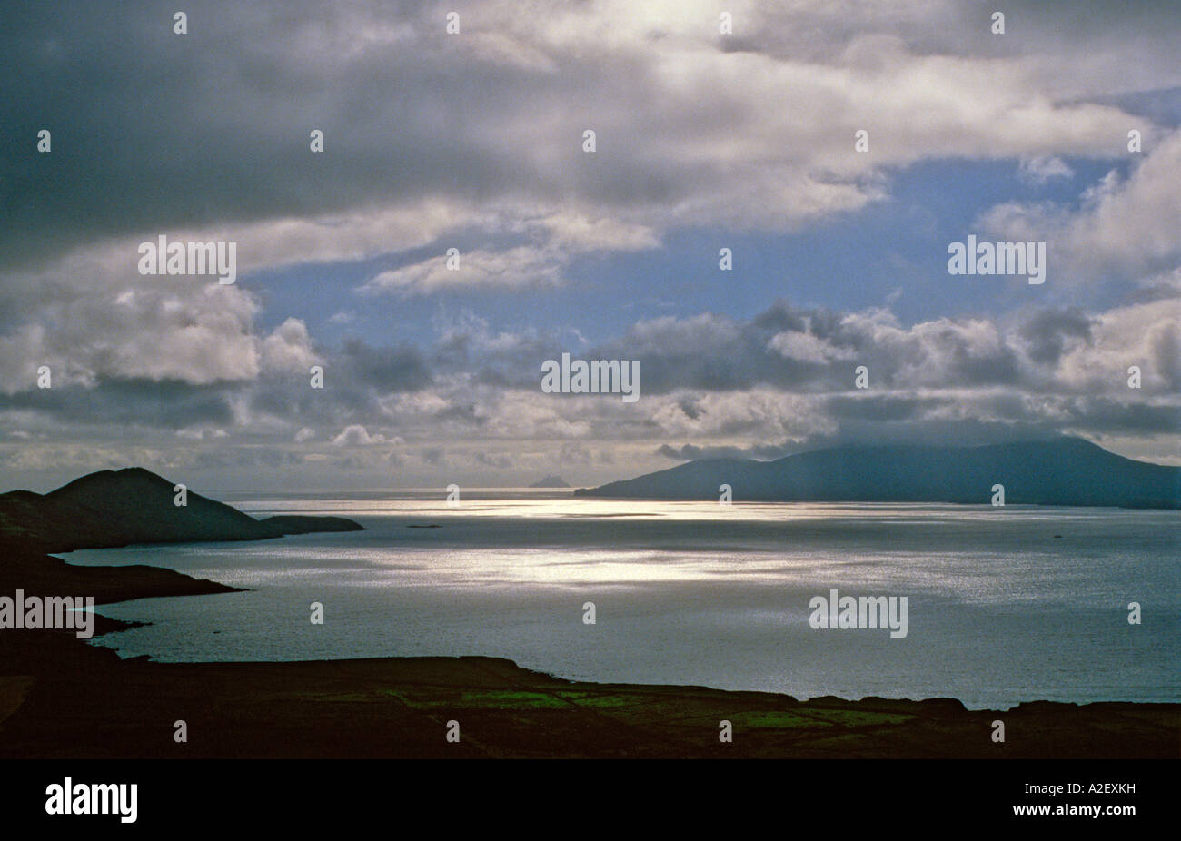 View over the Kenmare River, Ireland Stock Photo - Alamy