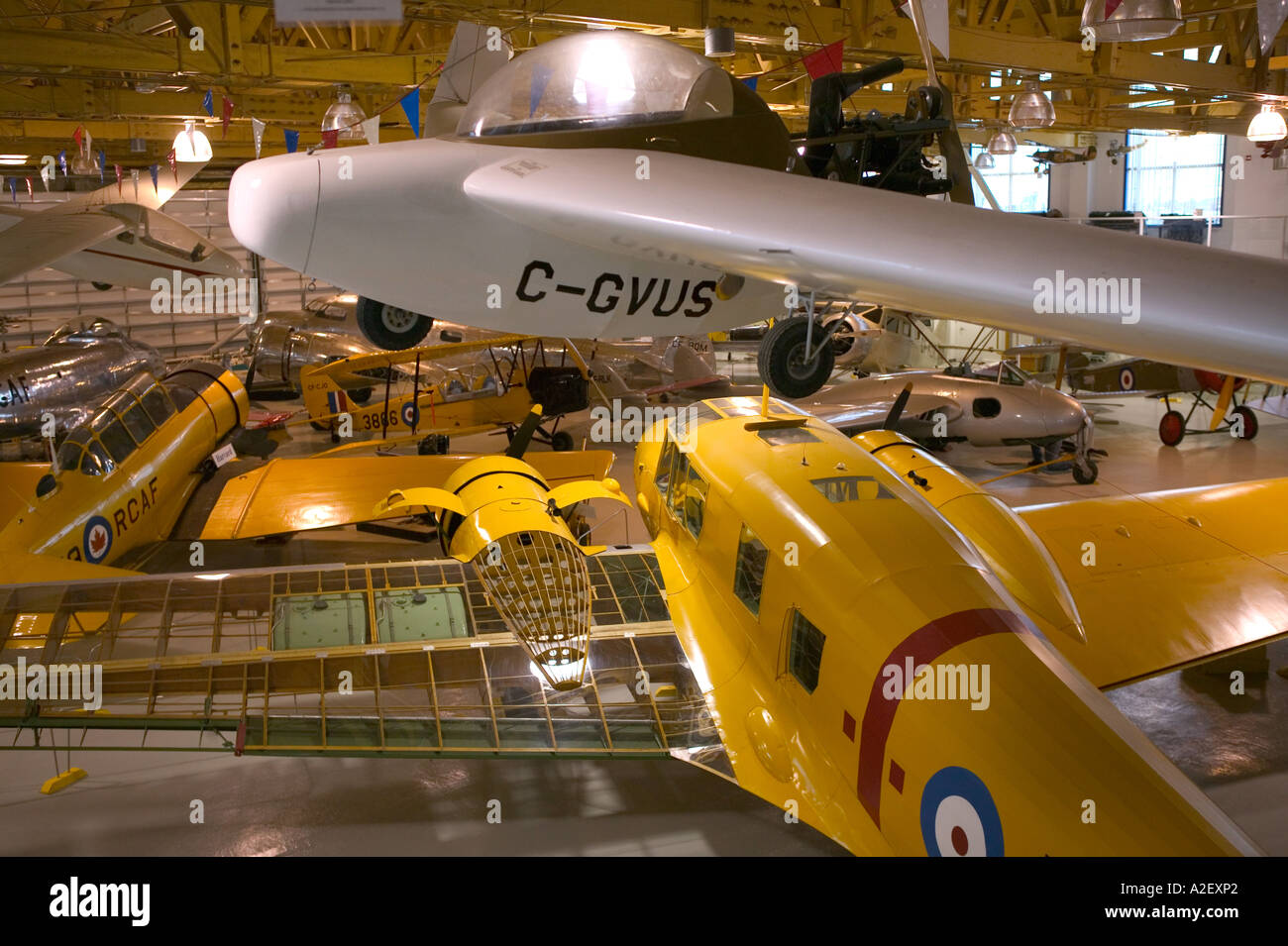 Canada, Alberta, Calgary: Aero Space Museum of Calgary, WW2 Era Avro ...
