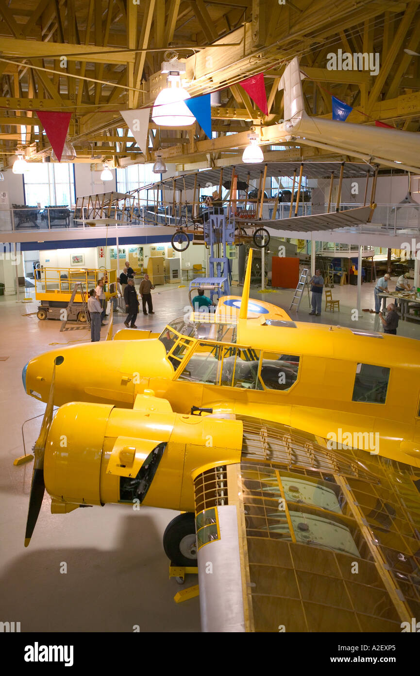 Canada, Alberta, Calgary: Aero Space Museum of Calgary, WW2 Era Avro ...