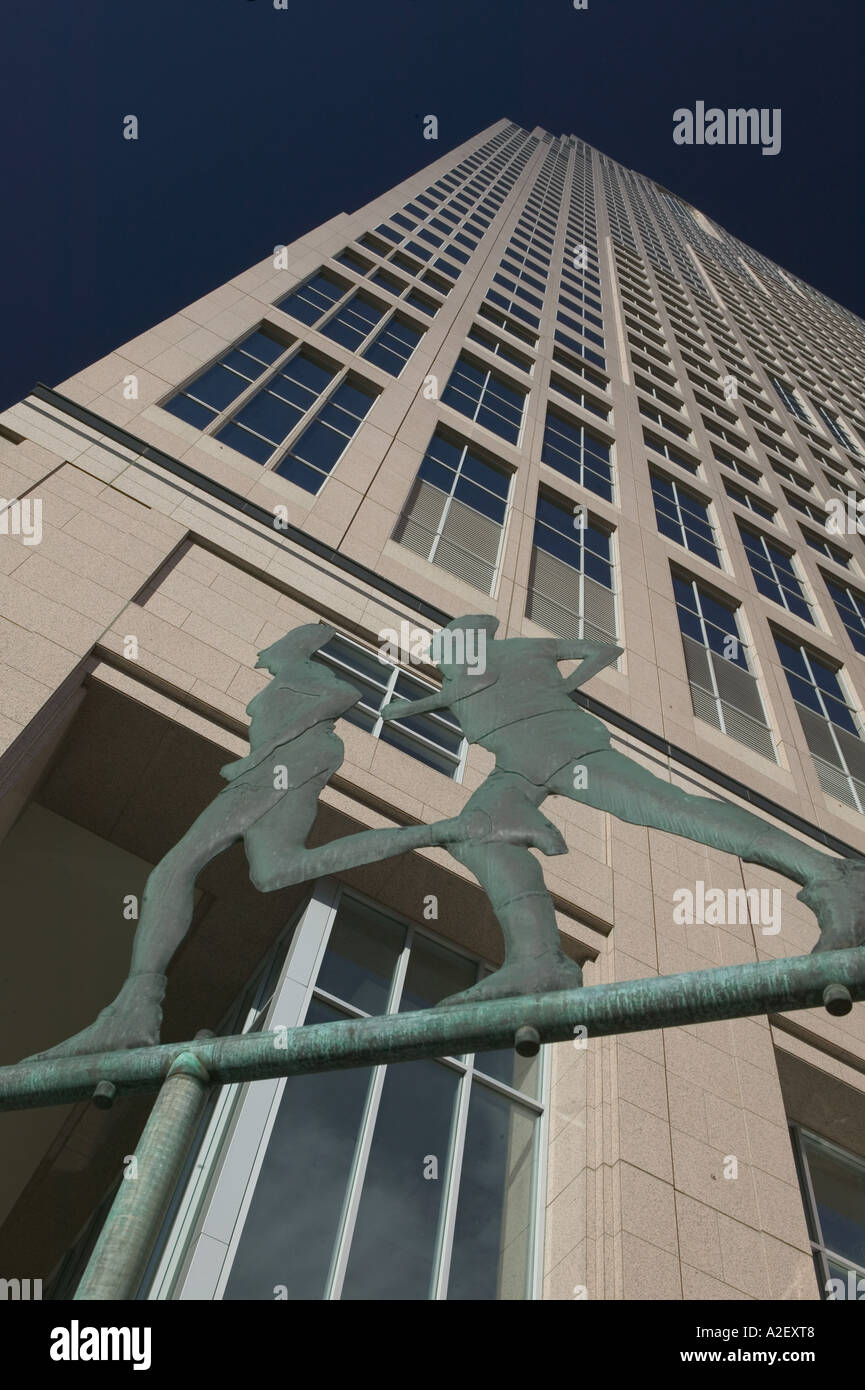 Canada, Alberta, Calgary: Downtown Architecture Detail, Bankers Hall ...