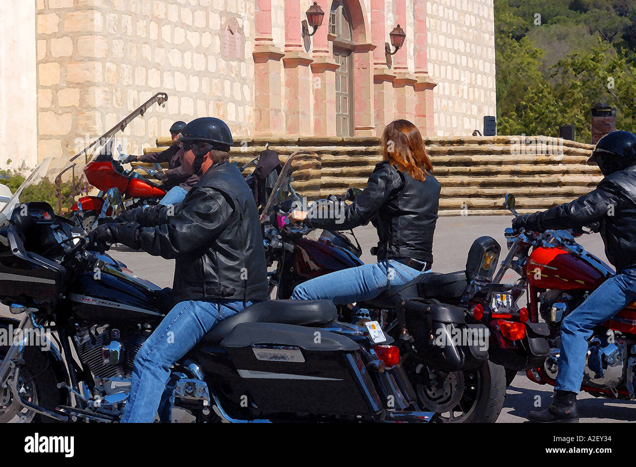 Blessing of the motorcycles hi-res stock photography and images - Alamy