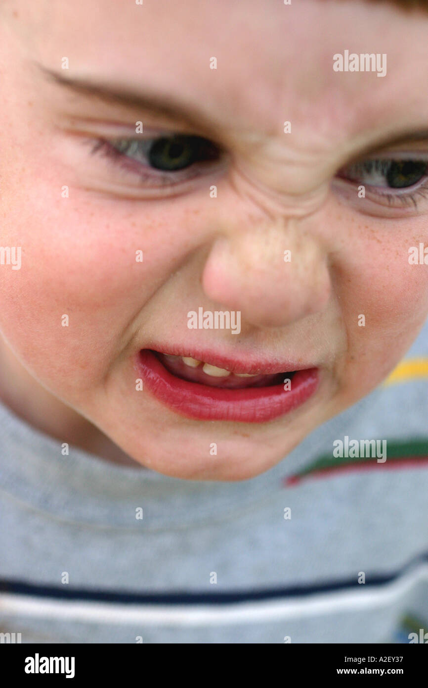 angry boy Stock Photo - Alamy