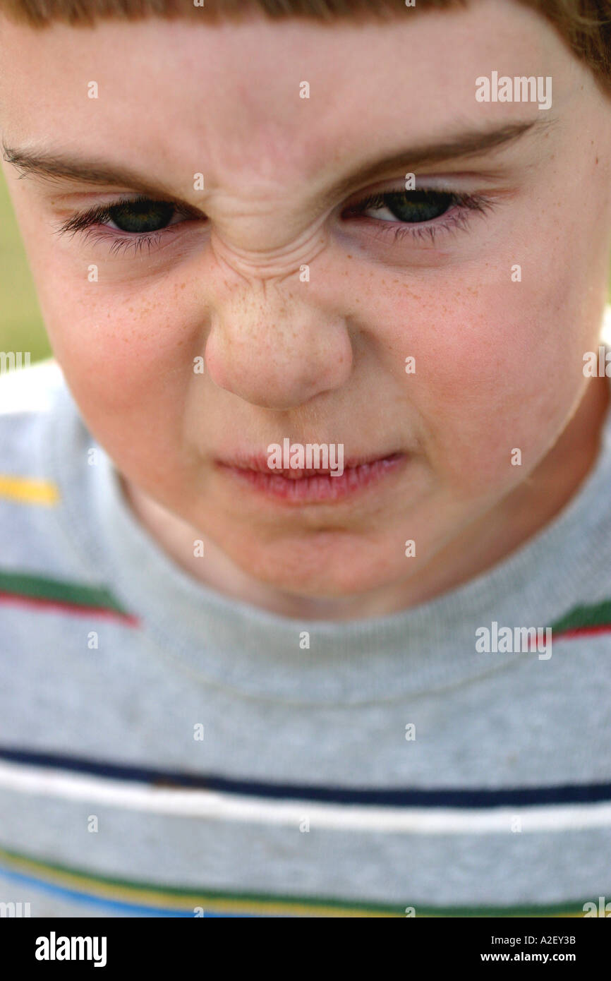 Face pout angry child hi-res stock photography and images - Alamy