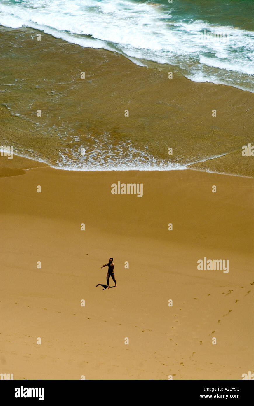 Castle Cove beach Great Ocean Road Great Otway National Park Victoria ...