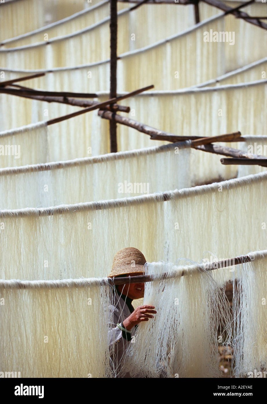 Traditional drying racks hi-res stock photography and images - Alamy