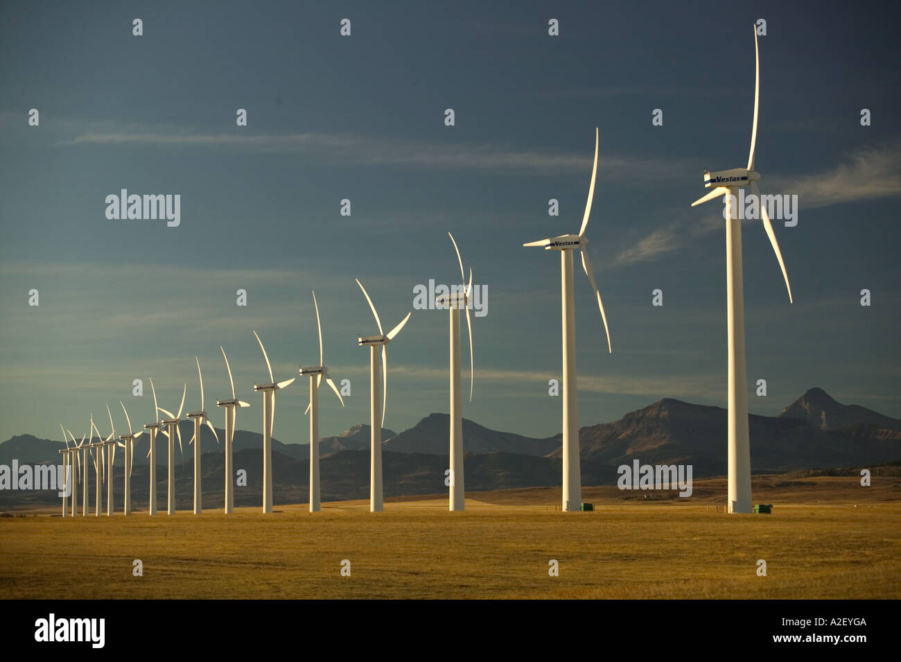 Cowley Ridge Wind Farm High Resolution Stock Photography and Images - Alamy