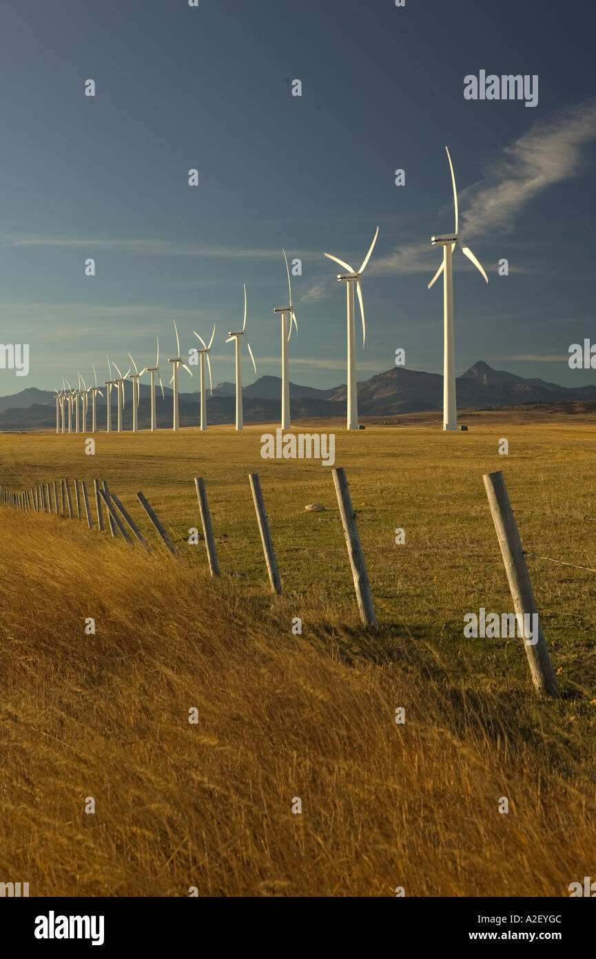 Cowley ridge wind farm hi-res stock photography and images - Alamy