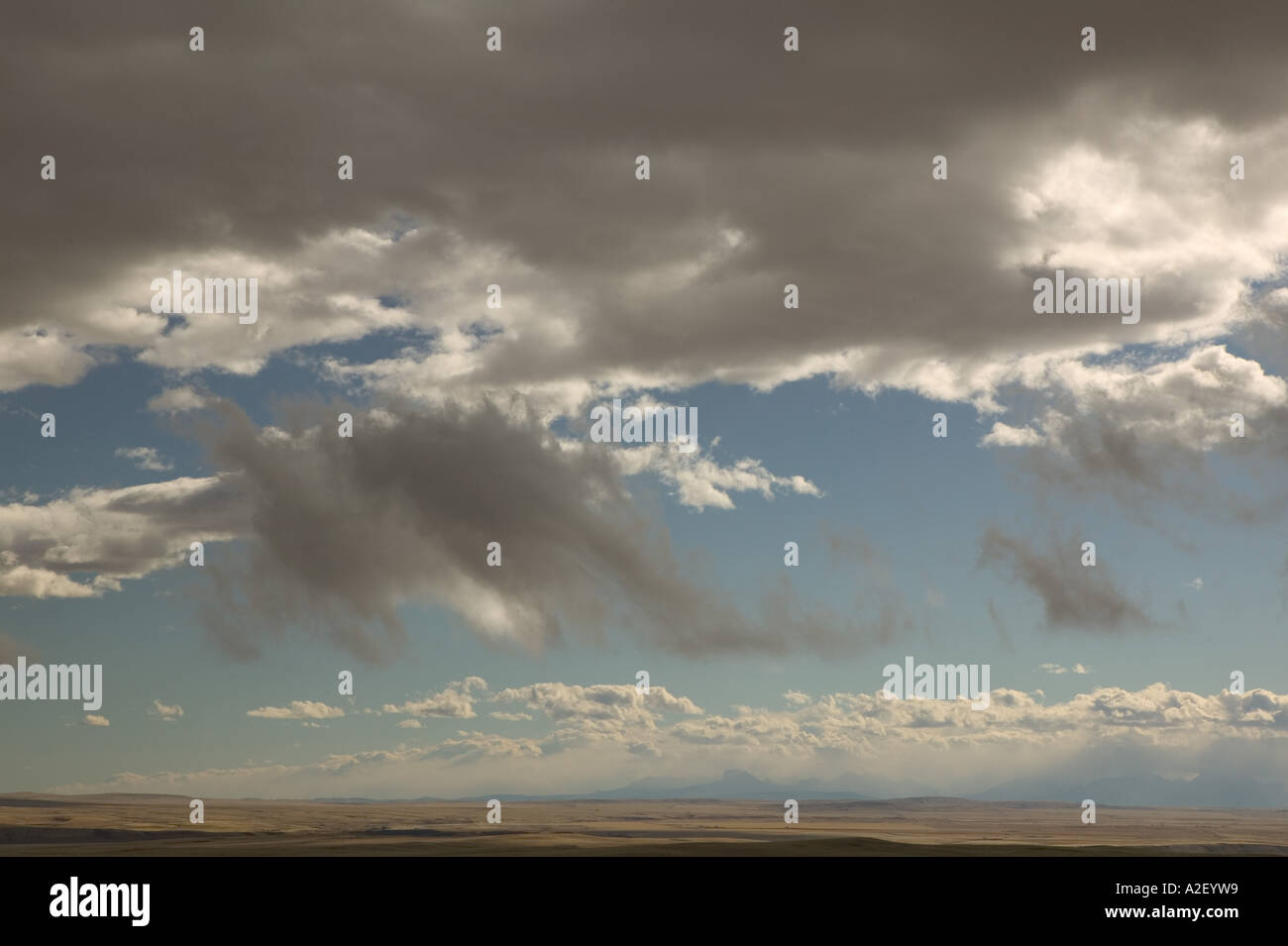 Canada, Alberta, Fort Macleod: Head Smashed In Buffalo Jump Dramatic ...