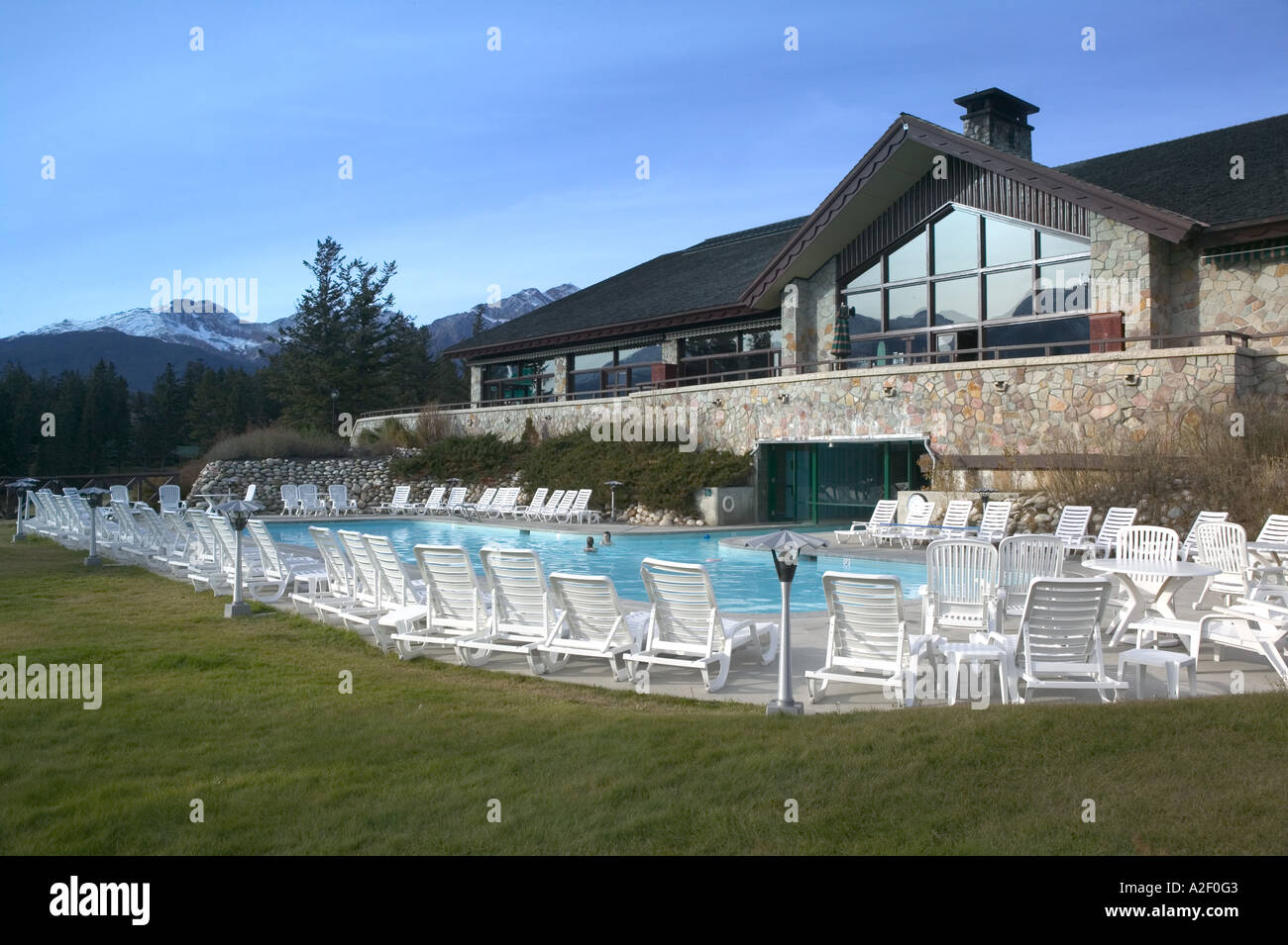 Canada, Alberta, Jasper National Park: JASPER, Jasper Park Lodge Stock ...