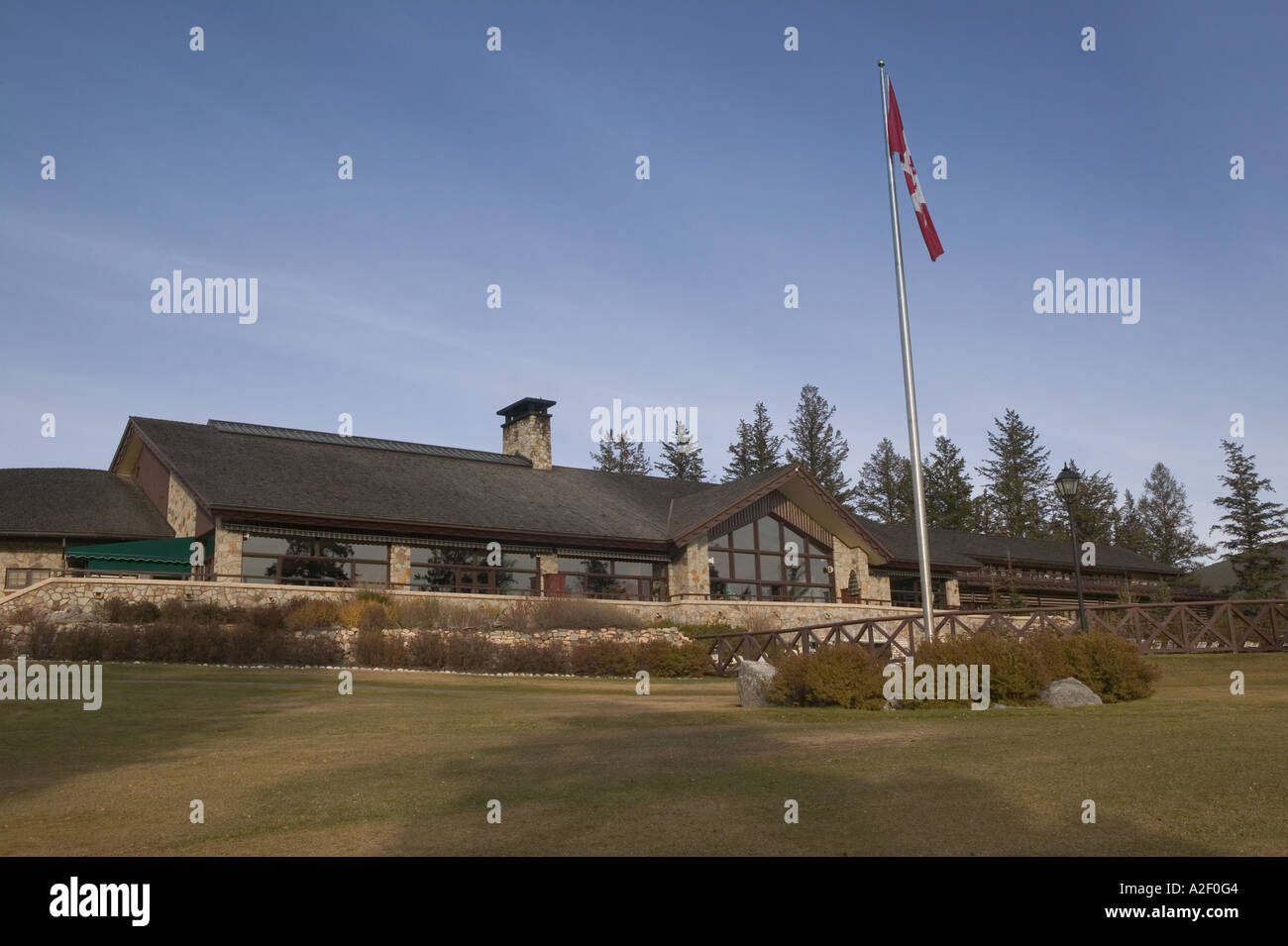 Canada, Alberta, Jasper National Park: JASPER, Jasper Park Lodge Stock ...