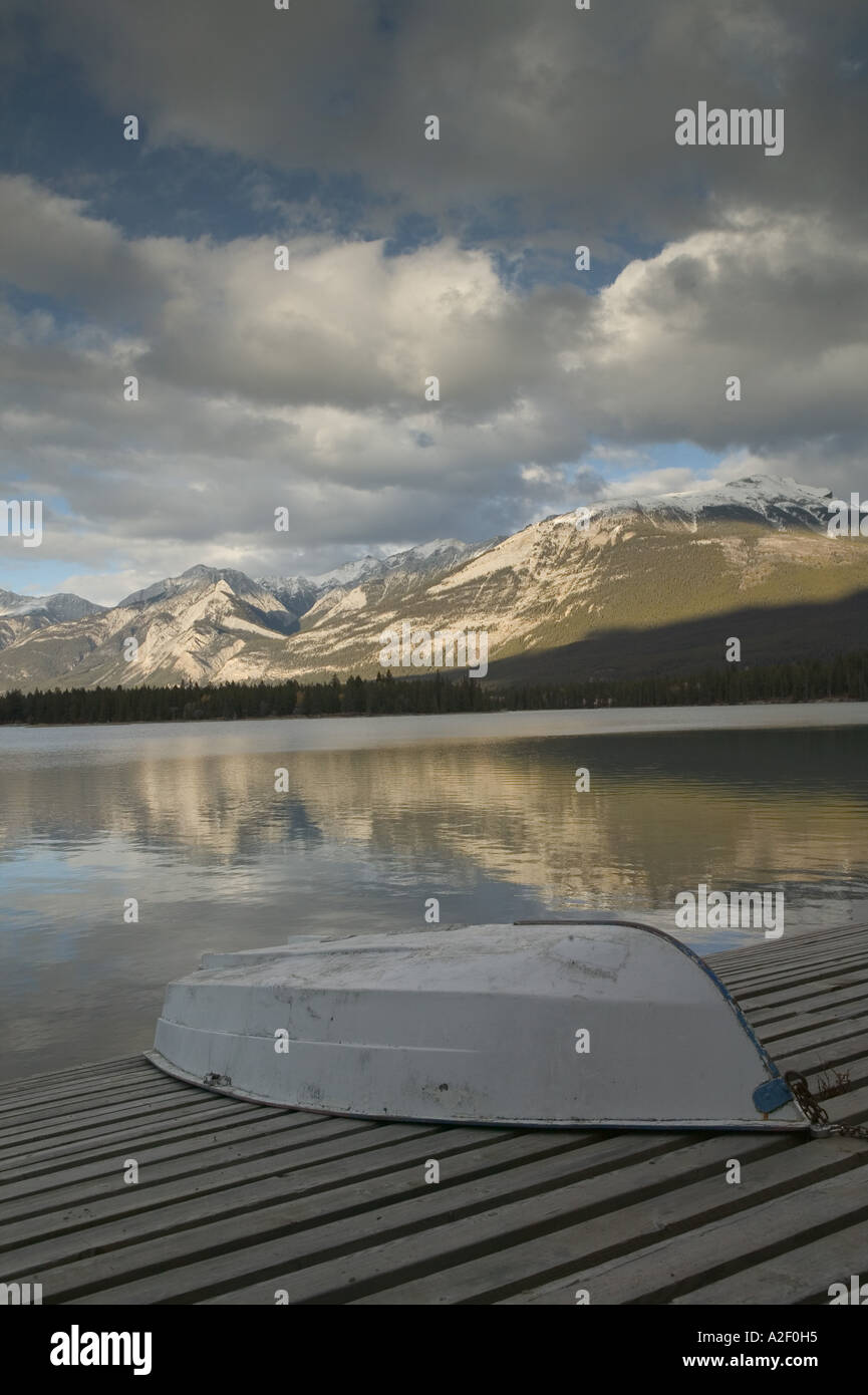 Canada, Alberta, Jasper National Park: JASPER, Lake Edith View Stock ...