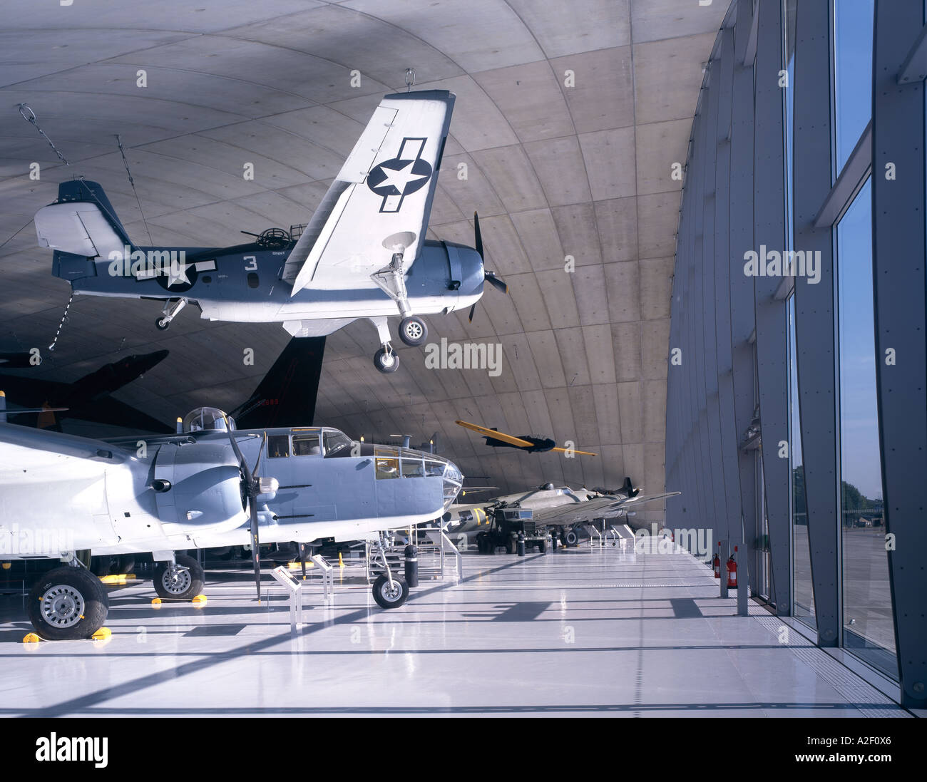 The American Air Museum, Duxford, Cambridgeshire, 1987 - 1997 ...