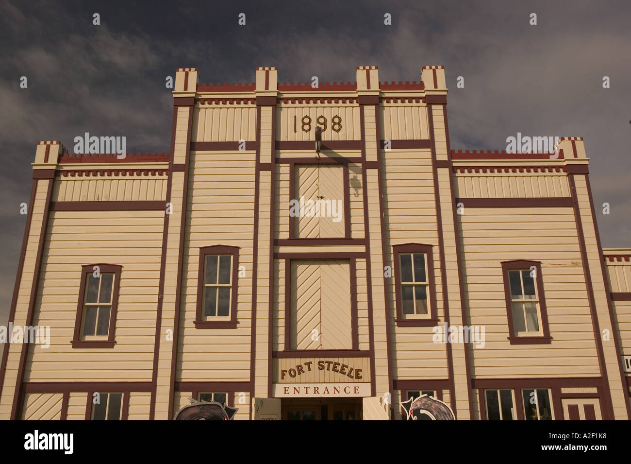 CANADA, British Columbia, Fort Steele. Fort Steele Heritage Town ...