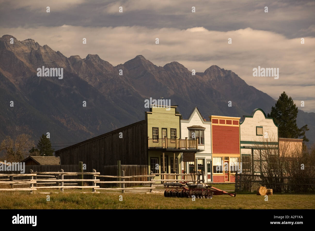 CANADA, British Columbia, Fort Steele. Fort Steele Heritage Town ...