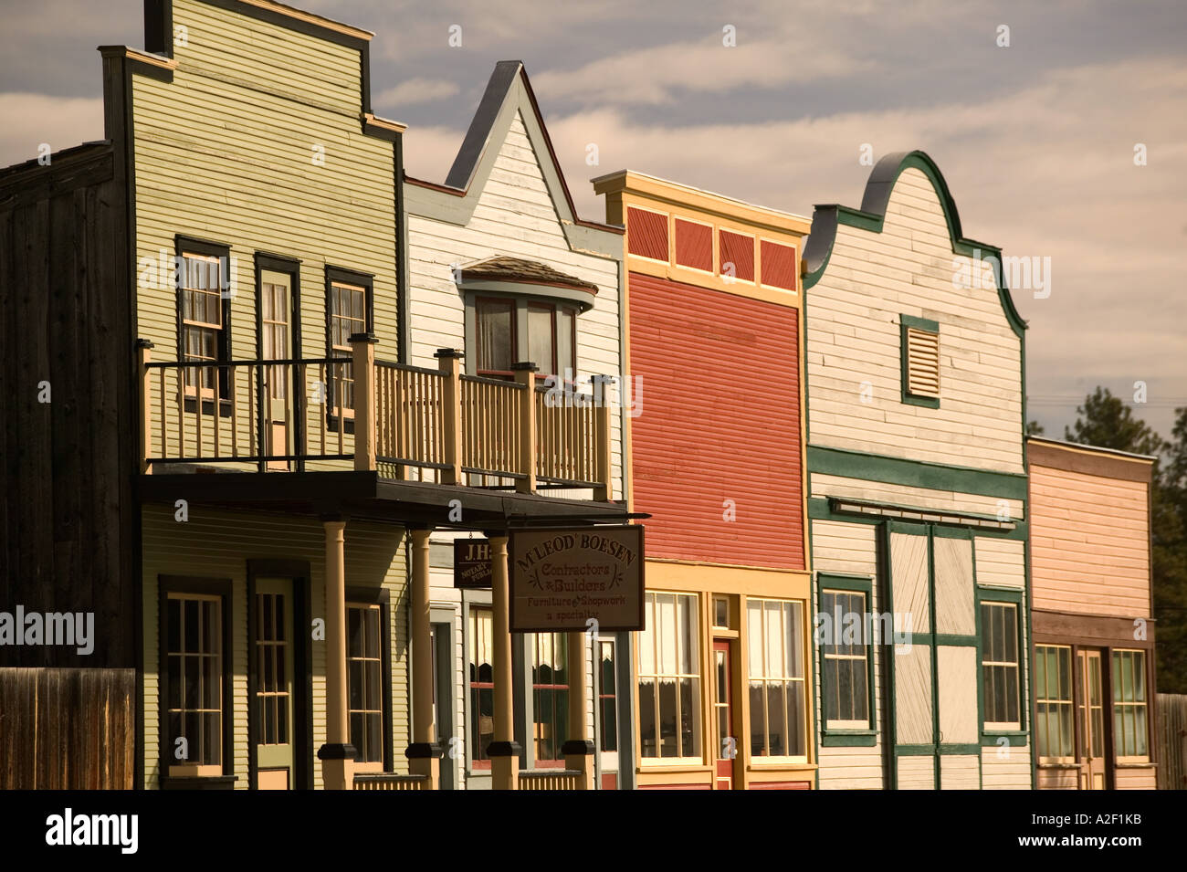 CANADA, British Columbia, Fort Steele. Fort Steele Heritage Town ...