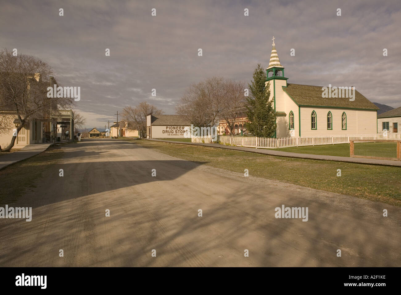 CANADA, British Columbia, Fort Steele. Fort Steele Heritage Town ...