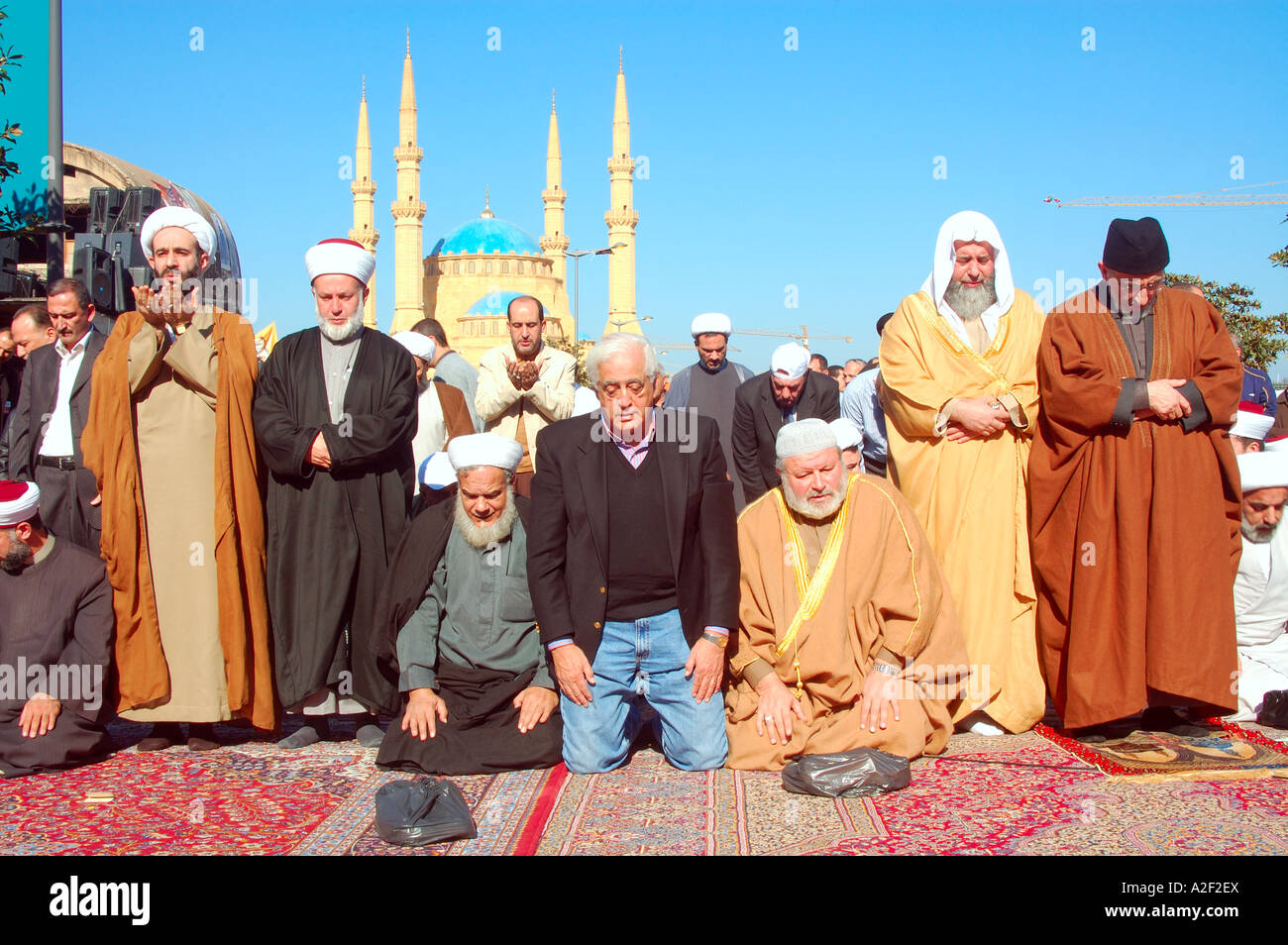 religious leader lebanon Stock Photo - Alamy
