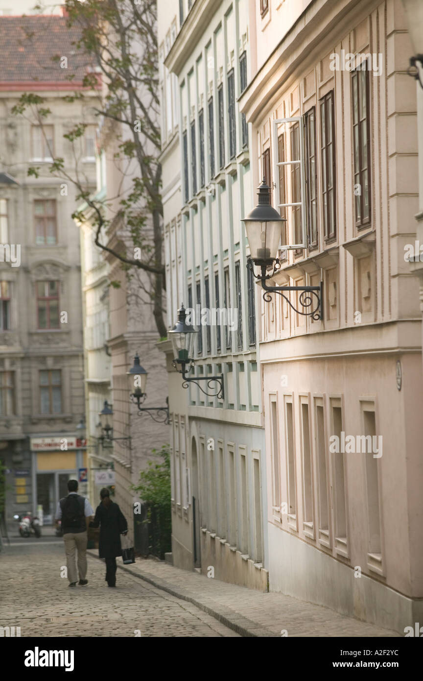 AUSTRIA, Vienna: Spittelberg Historic District / Detail Stock Photo - Alamy