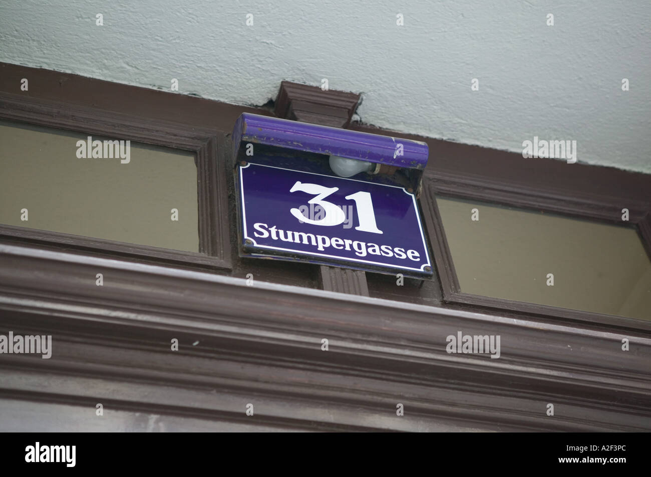 AUSTRIA, Vienna: House Sign of Stumpergasse #31 Adolf Hitler's ...