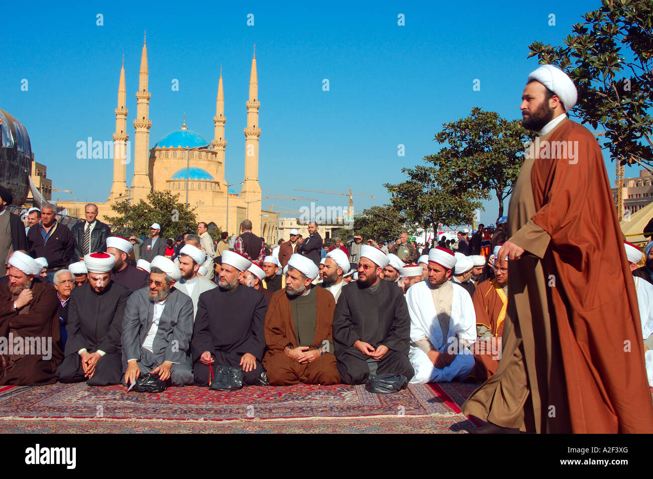 religious leader lebanon Stock Photo - Alamy