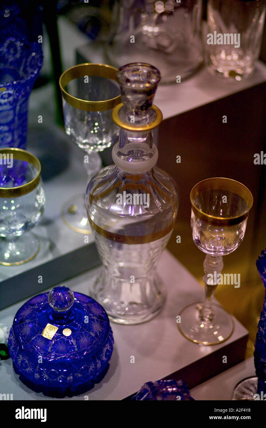 Czech republic glassware hi-res stock photography and images - Alamy