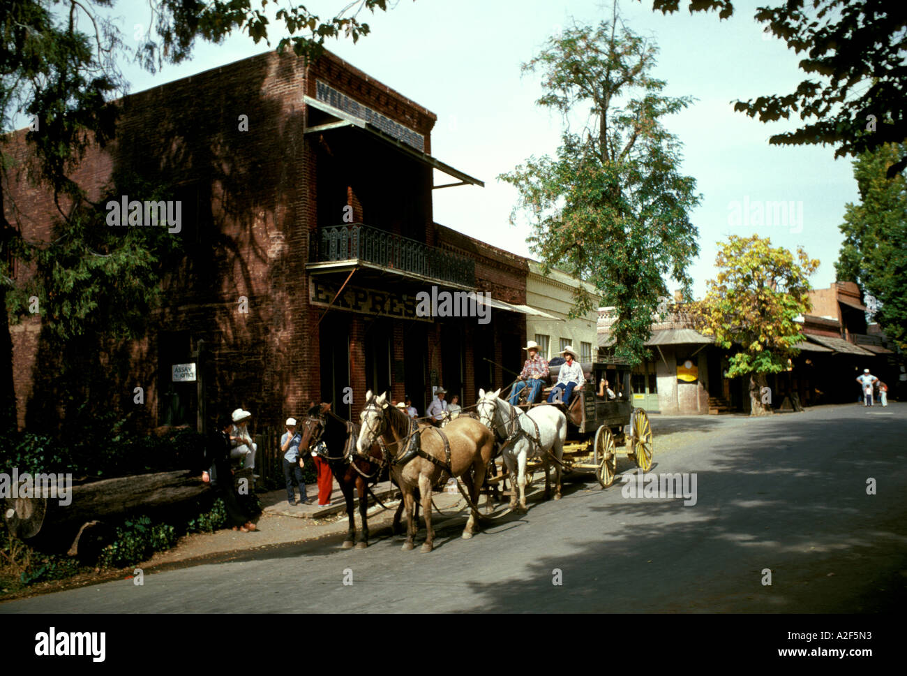 Stagecoach california hi-res stock photography and images - Alamy