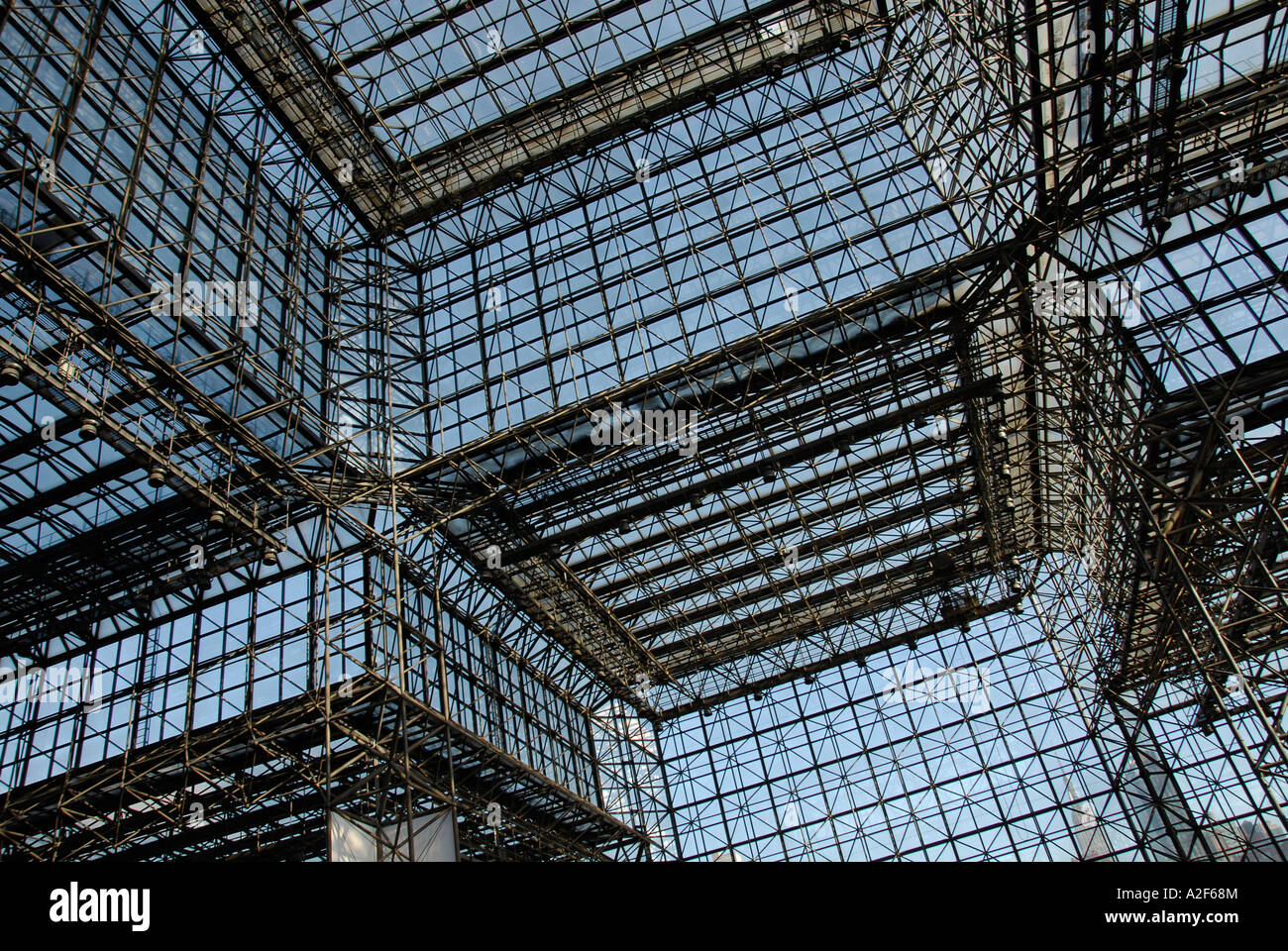 Javits Convention center ceiling Stock Photo - Alamy