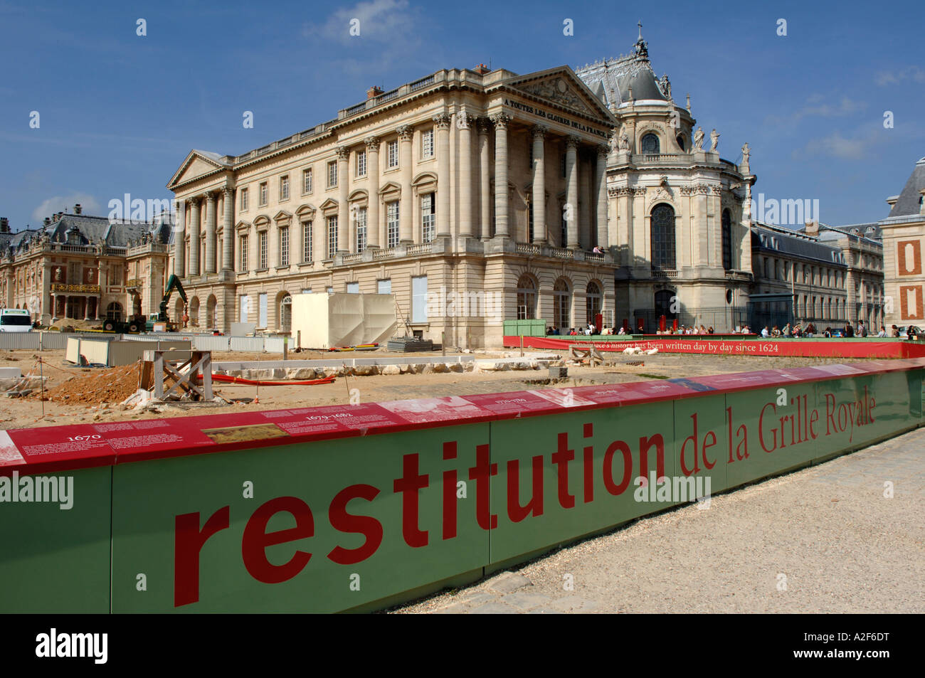The construction of versailles hi-res stock photography and images - Alamy