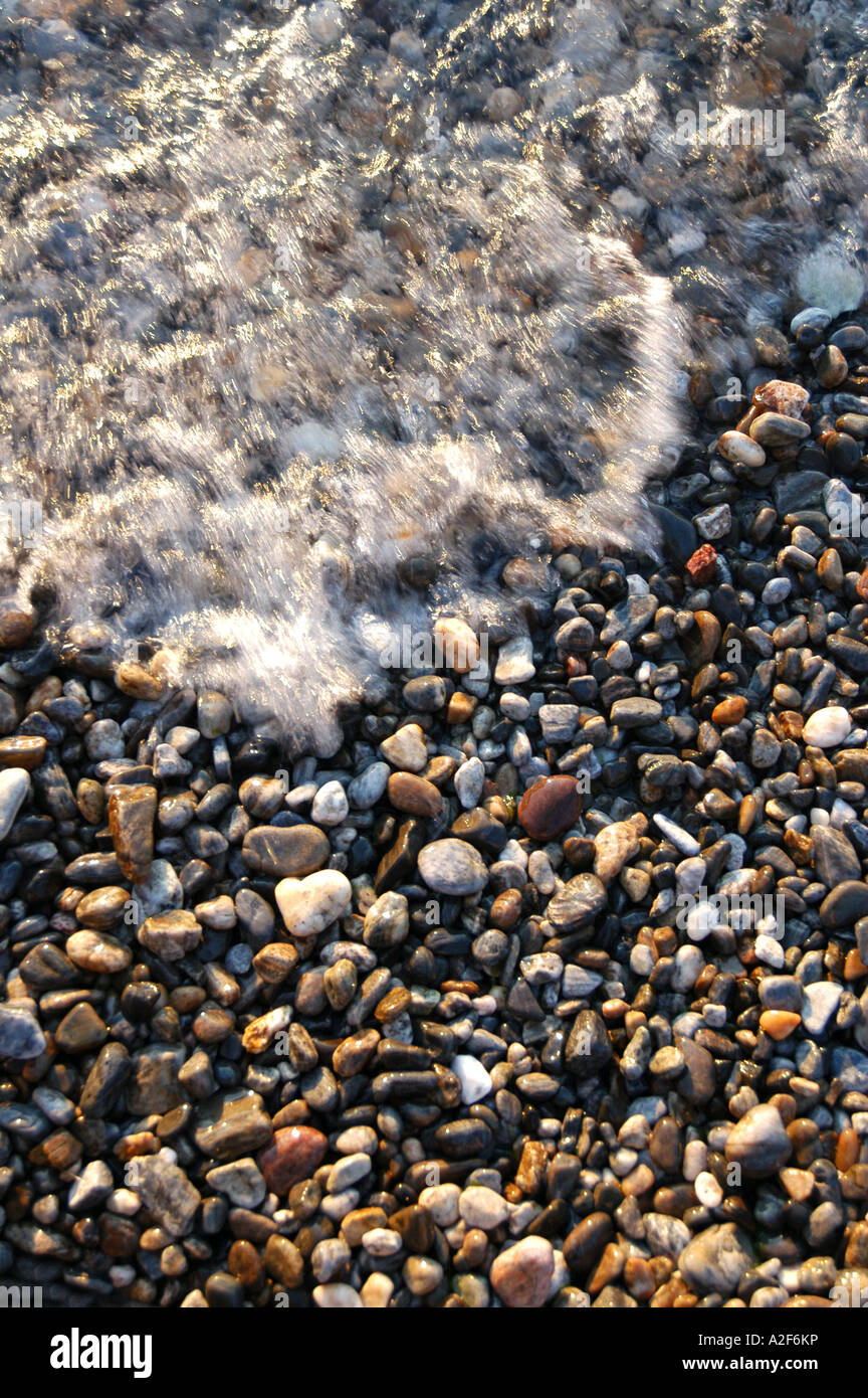 Pebbly beach on Lake Baikal in Siberia, Russia Stock Photo - Alamy