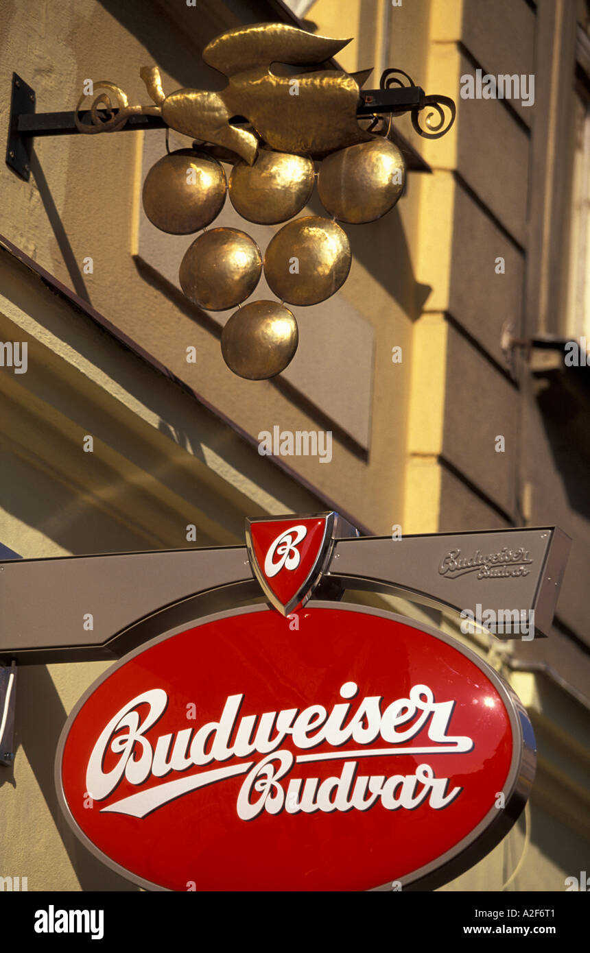 Budweiser budvar logo hi-res stock photography and images - Alamy