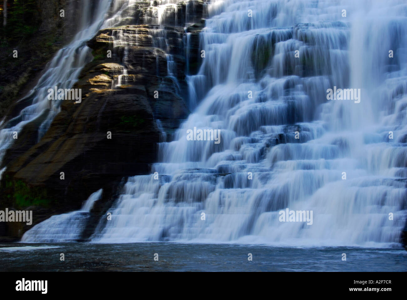 Ithaca Falls, Ithaca NY USA Stock Photo - Alamy