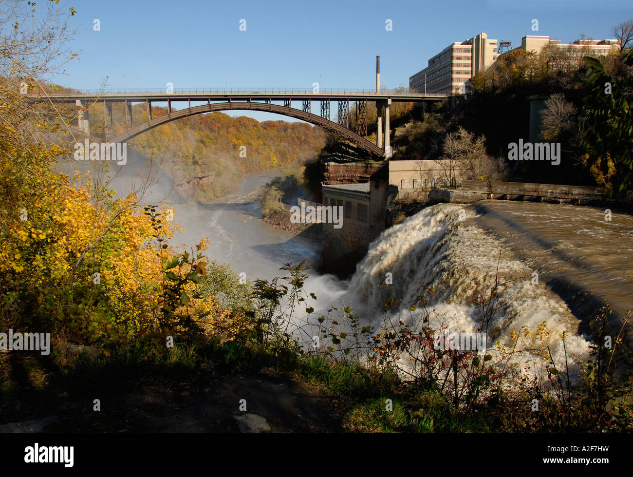 Lower genesee falls hi-res stock photography and images - Alamy
