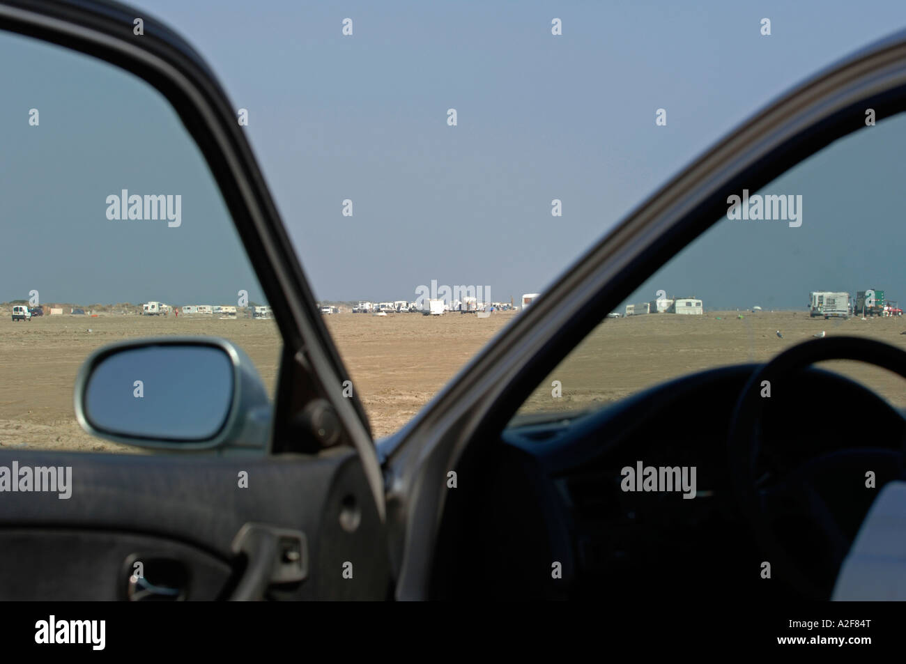 campsite at Rhone estuary Stock Photo - Alamy