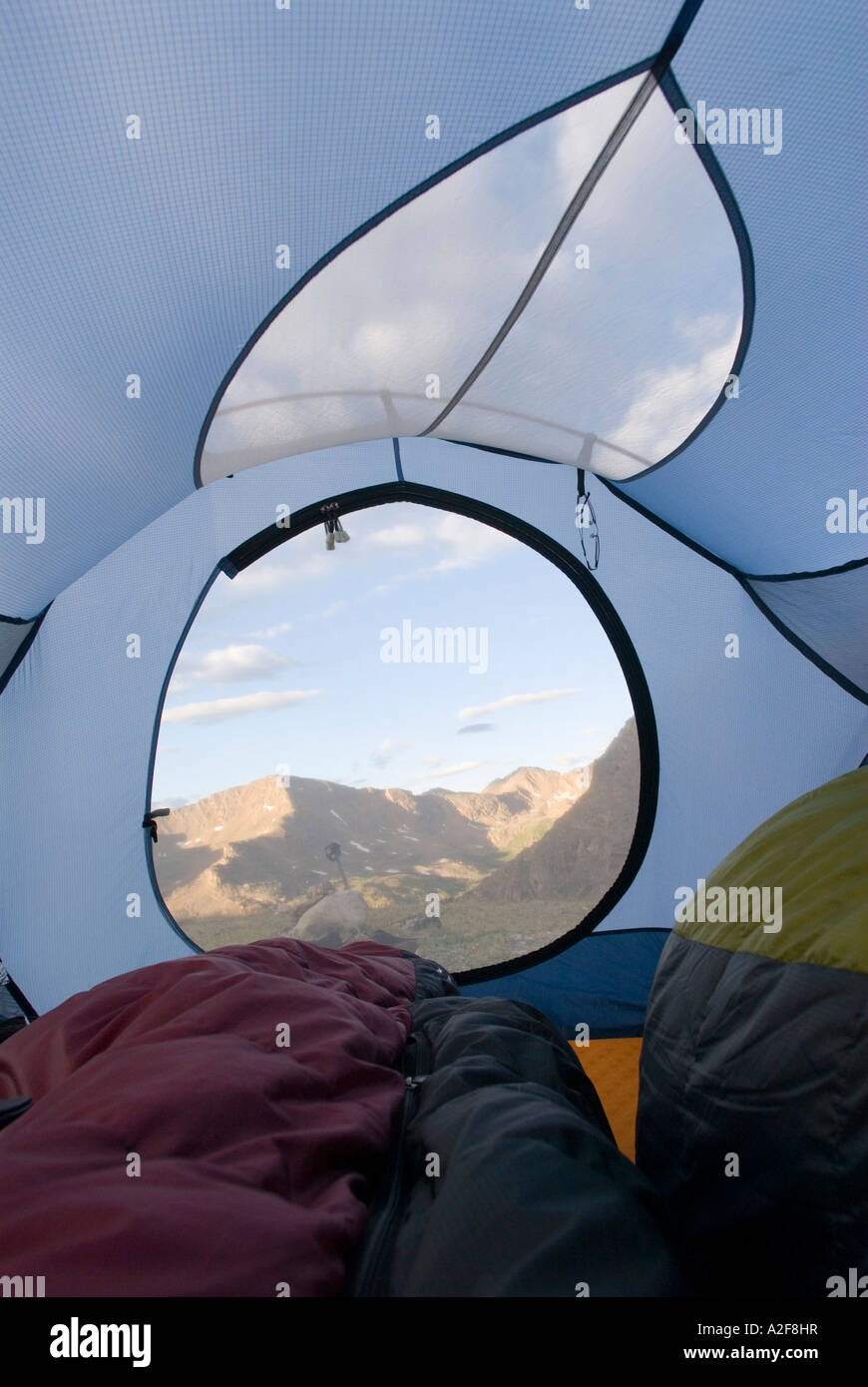 Inside camping tents hi-res stock photography and images - Alamy