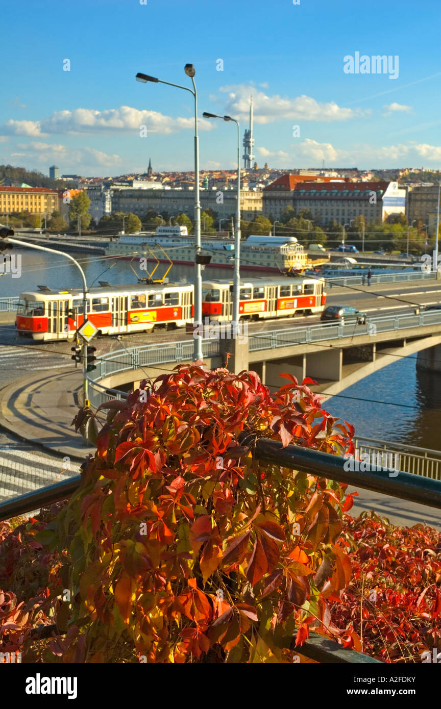 Autumn in Prague the capital of Czech Republic EU Stock Photo - Alamy