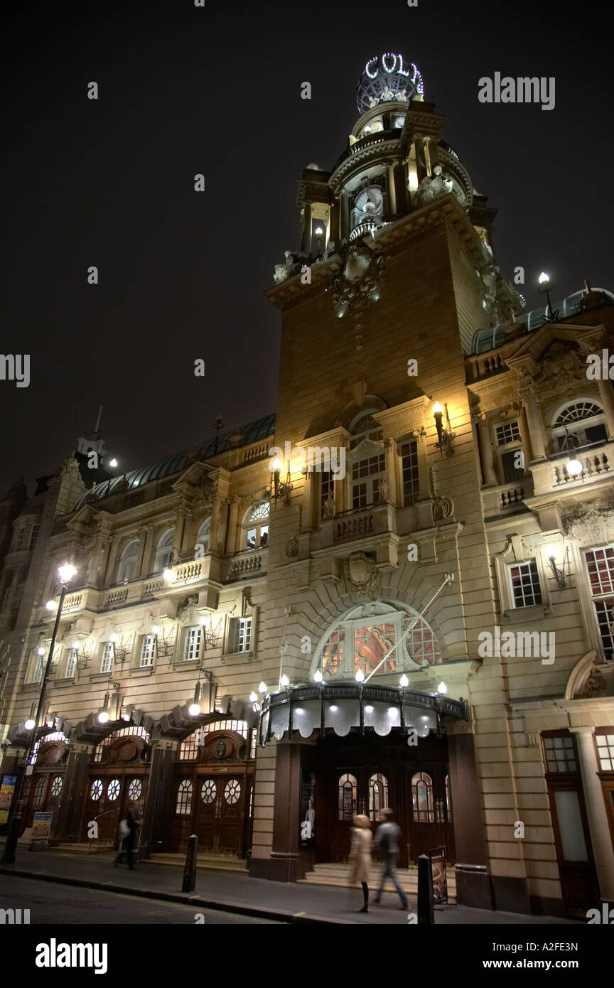 Coliseum Theatre in London UK Stock Photo - Alamy