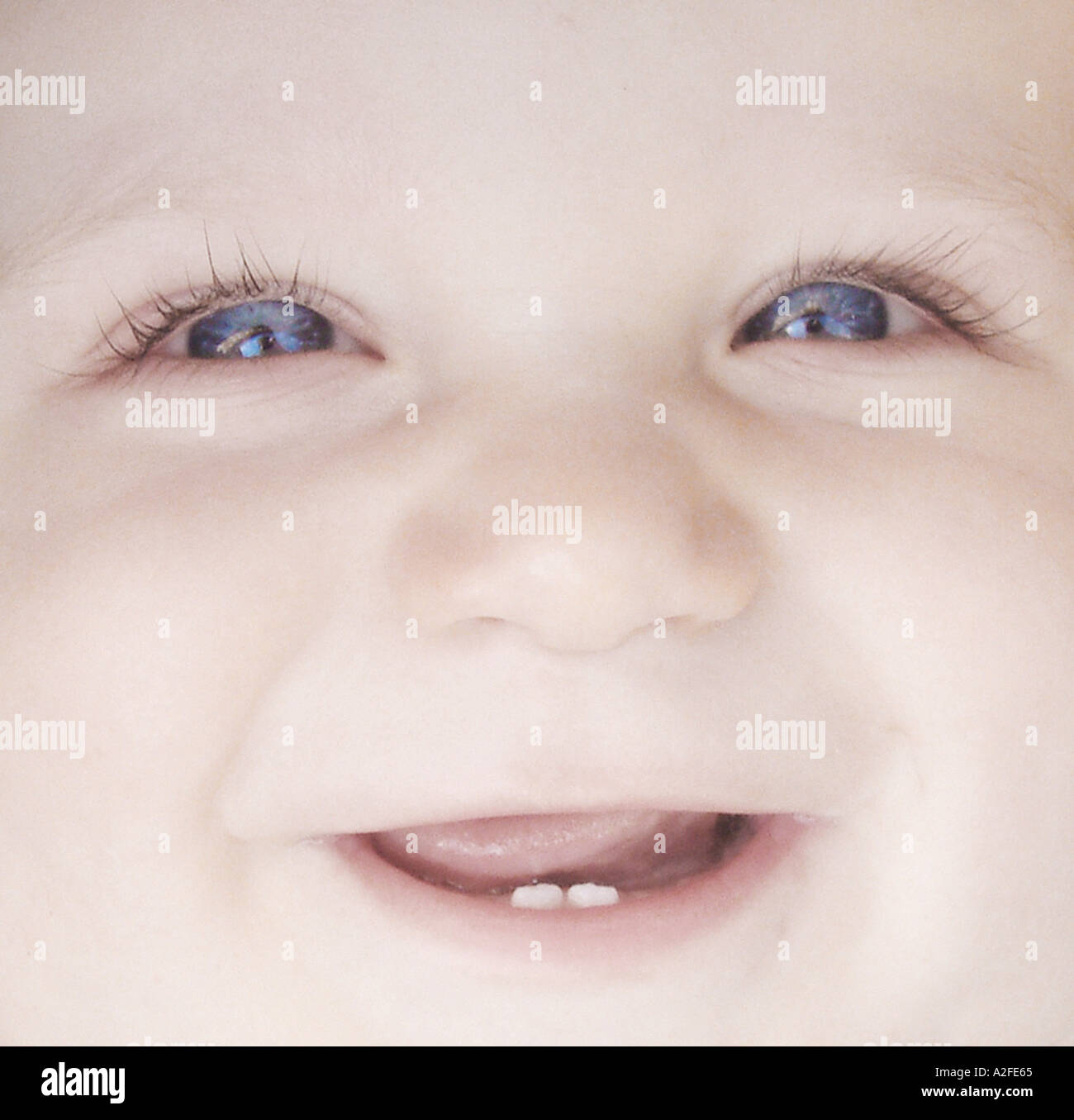 Baby with teeth hi-res stock photography and images - Alamy