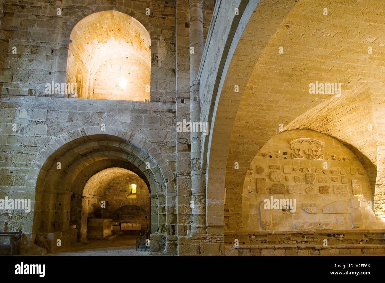 Maguelone cathedral hi-res stock photography and images - Alamy