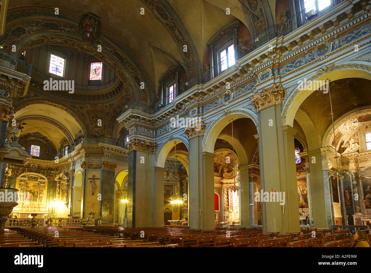 SAINT-REPARATE CATHEDRAL - NICE - FRENCH-RIVIERA - FRANCE Stock Photo ...