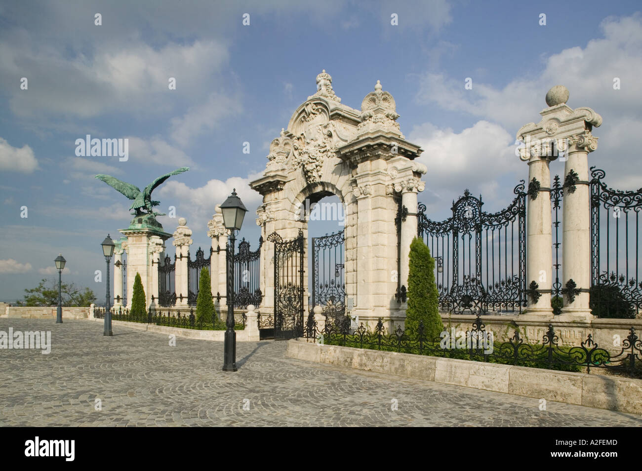 Corvinus Gate High Resolution Stock Photography and Images - Alamy