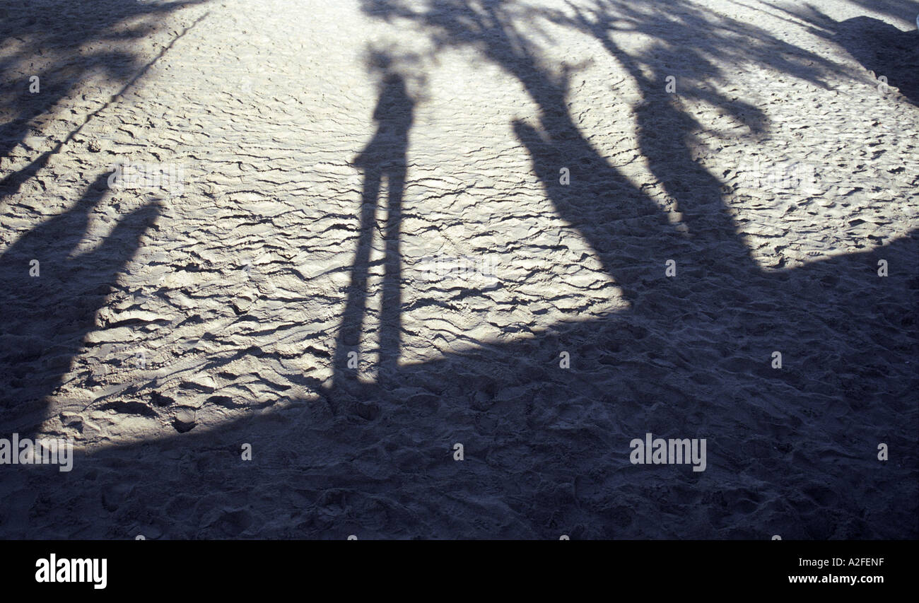 shadow on sand beach Stock Photo - Alamy