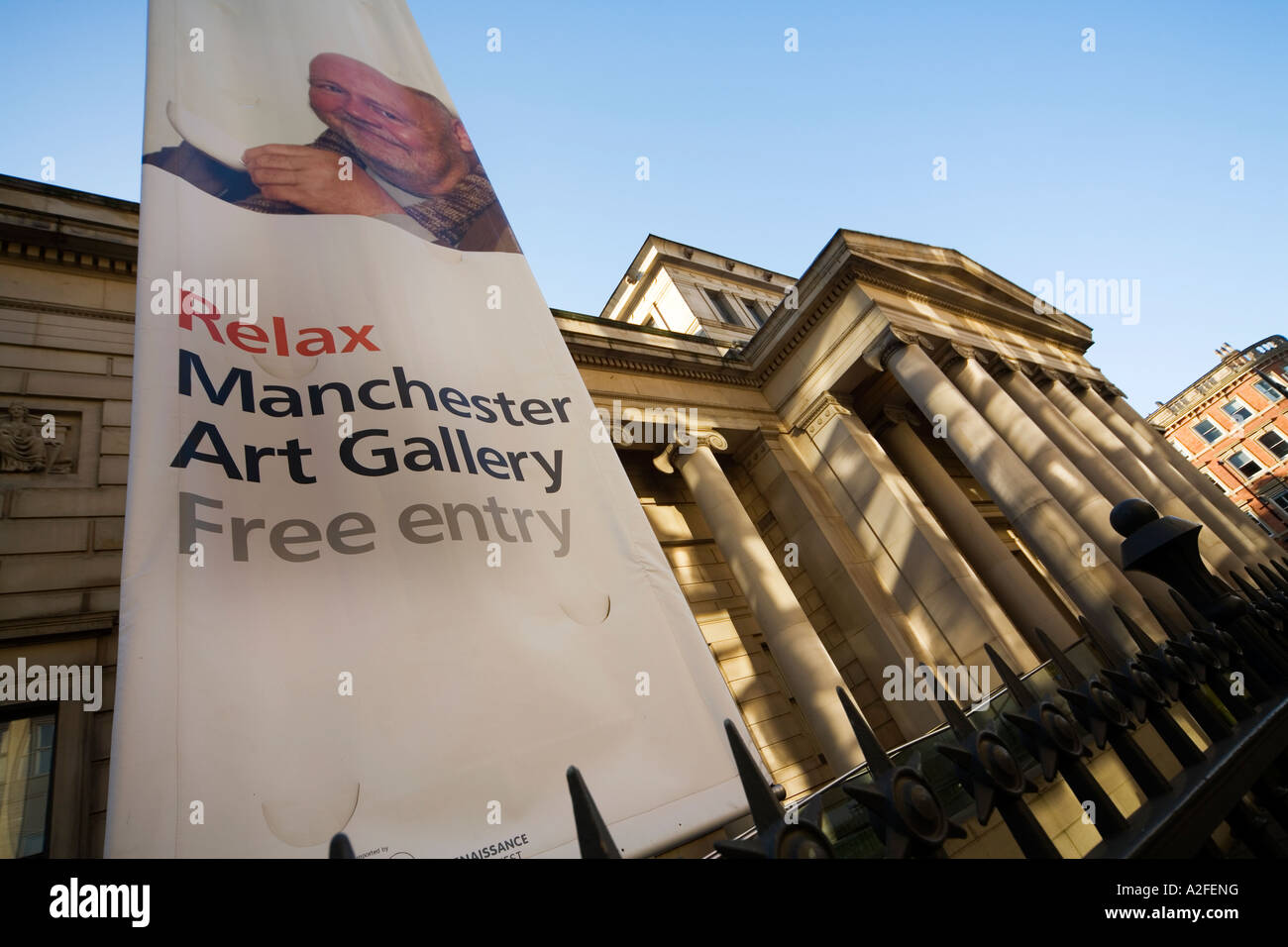 Free entry to art gallery Manchester Art Gallery UK on Mosley Street ...